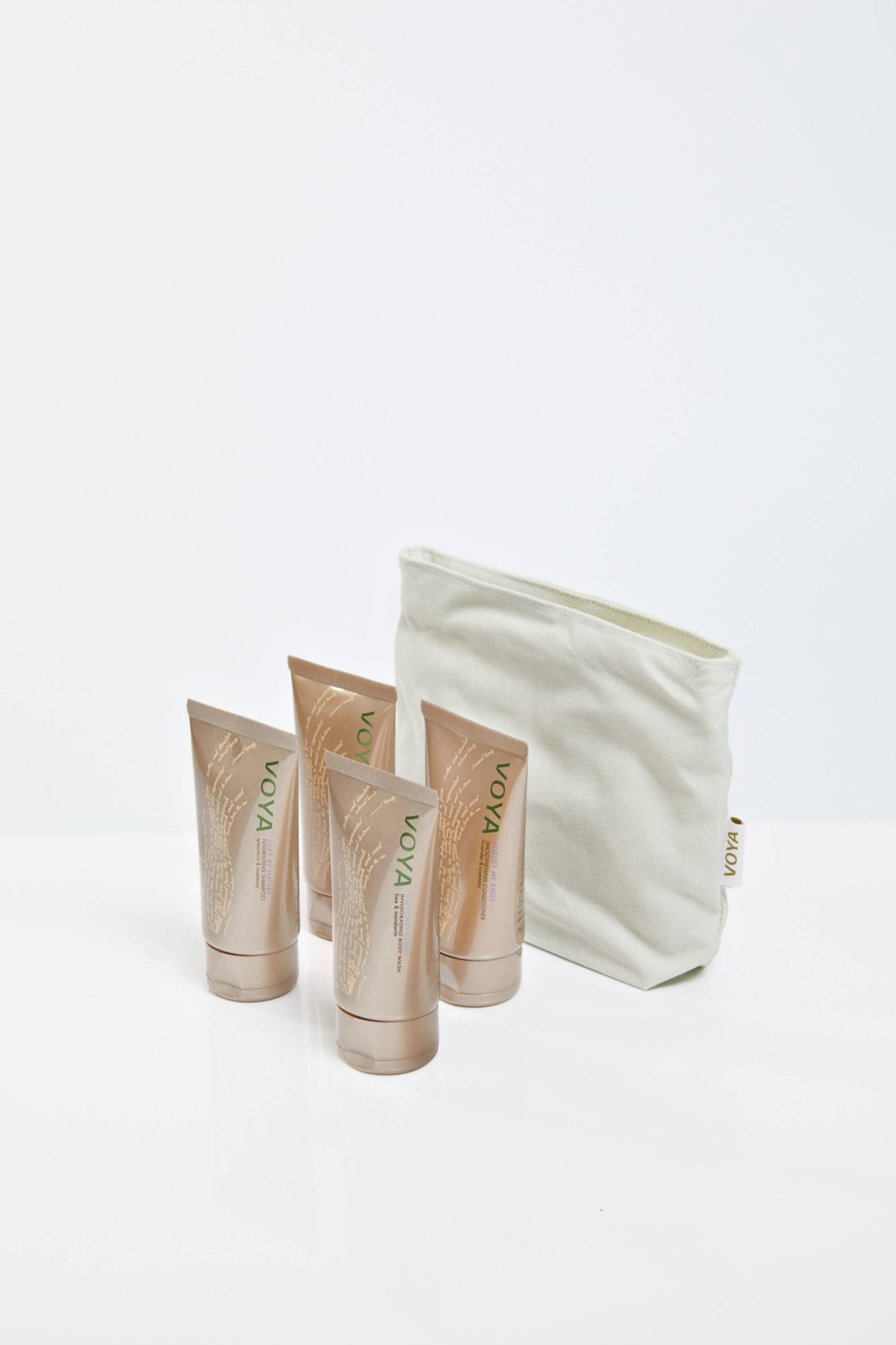 Organic Voyager | Mini Body & Hair Care Travel Set | VOYA Skincare USA